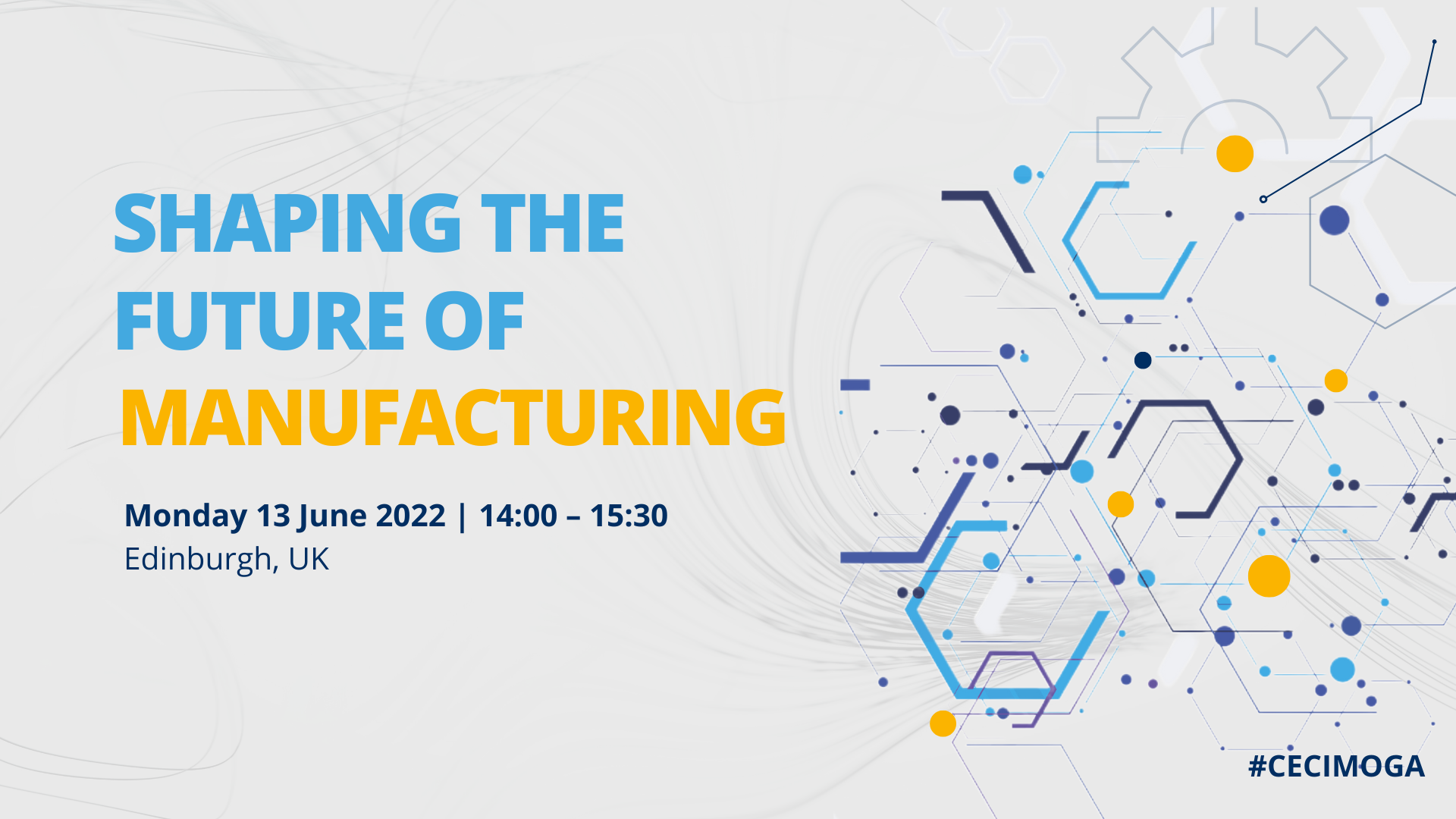 Key Takeaways - Conference on Shaping the Future of Manufacturing - CECIMO